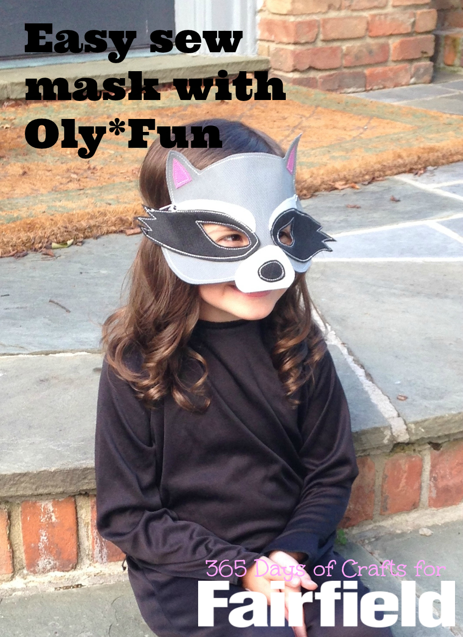 Raccoon Mask, Halloween Blog Bash, Creative Costume Hop