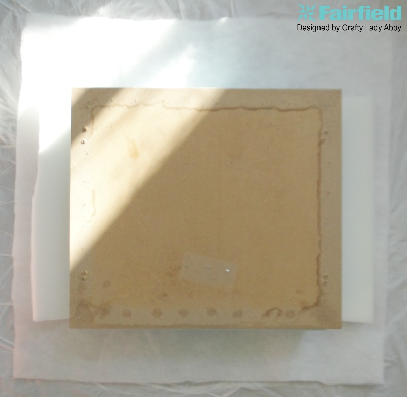 DIY Chair Foam and Fabric Update - Fairfield World Craft Projects