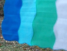DIY Waves Spring Outdoor Flag - Fairfield World Craft Projects