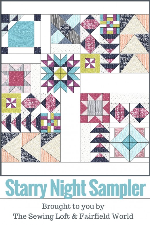 Starry Night Block 1 | 9 Patch - Fairfield World Blog