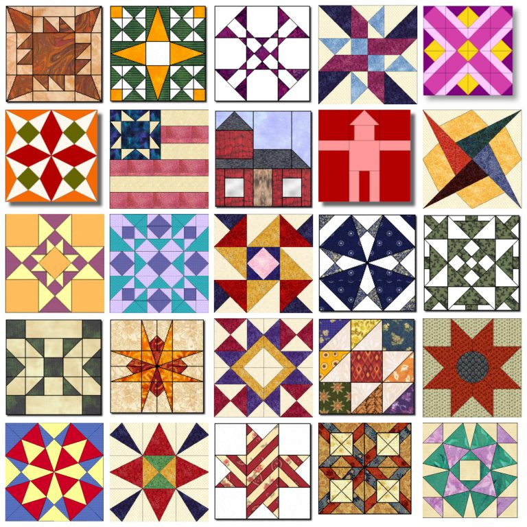 50 State Quilt Block Patterns - Fairfield World Blog