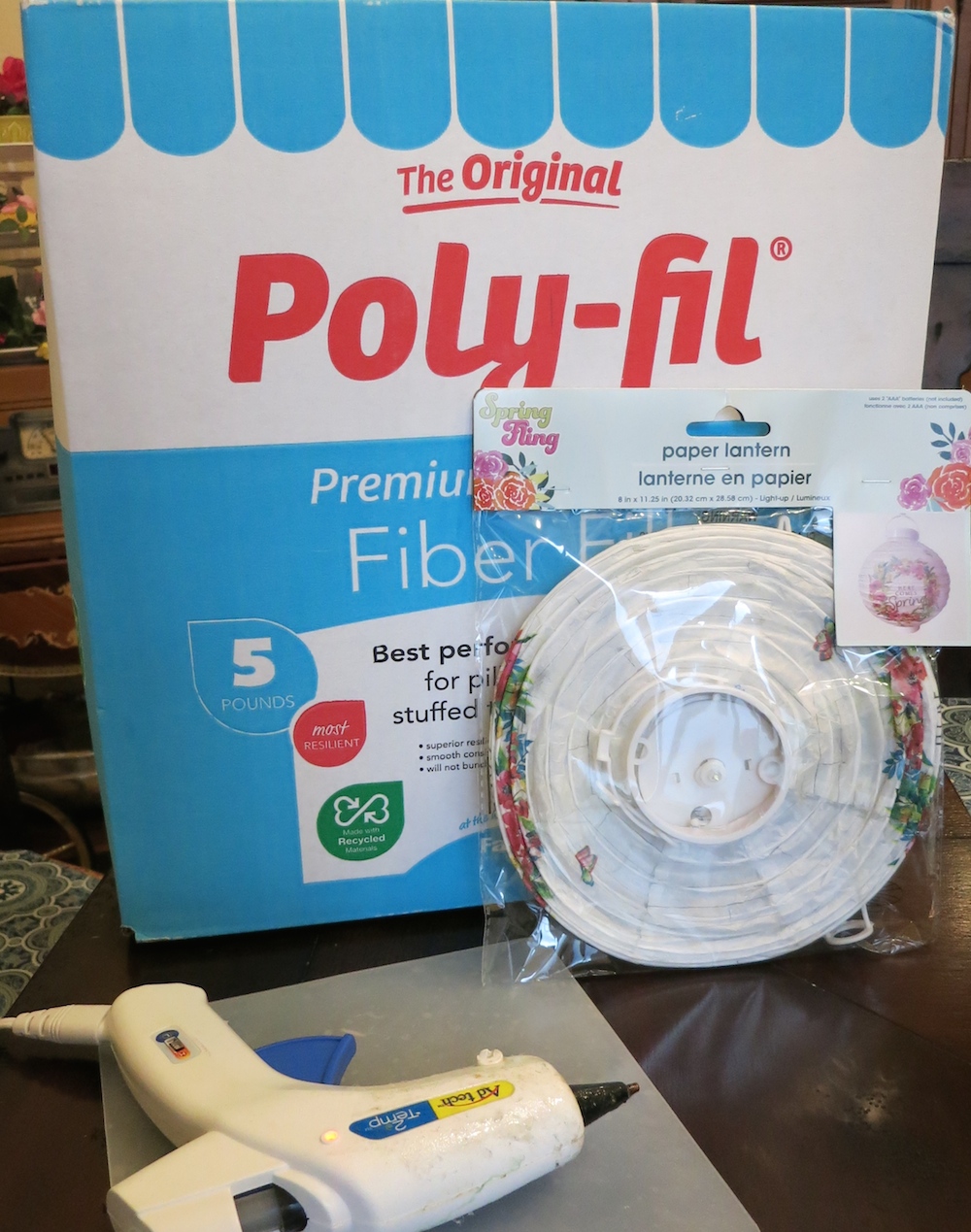 Make a Cloud Lantern with Poly-Fil - Fairfield World Craft Projects