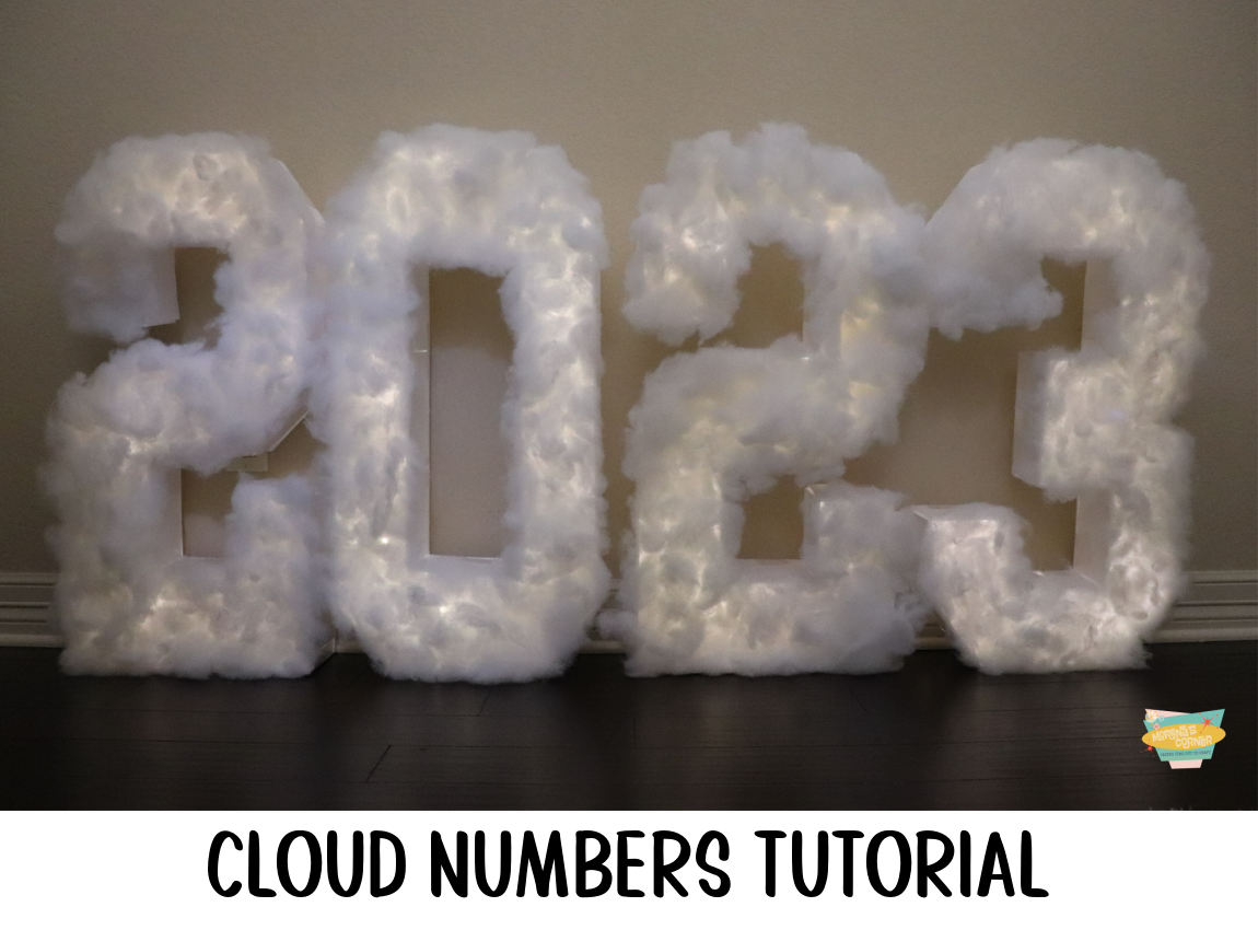 Giant Cloud Numbers Tutorial - Fairfield World Blog