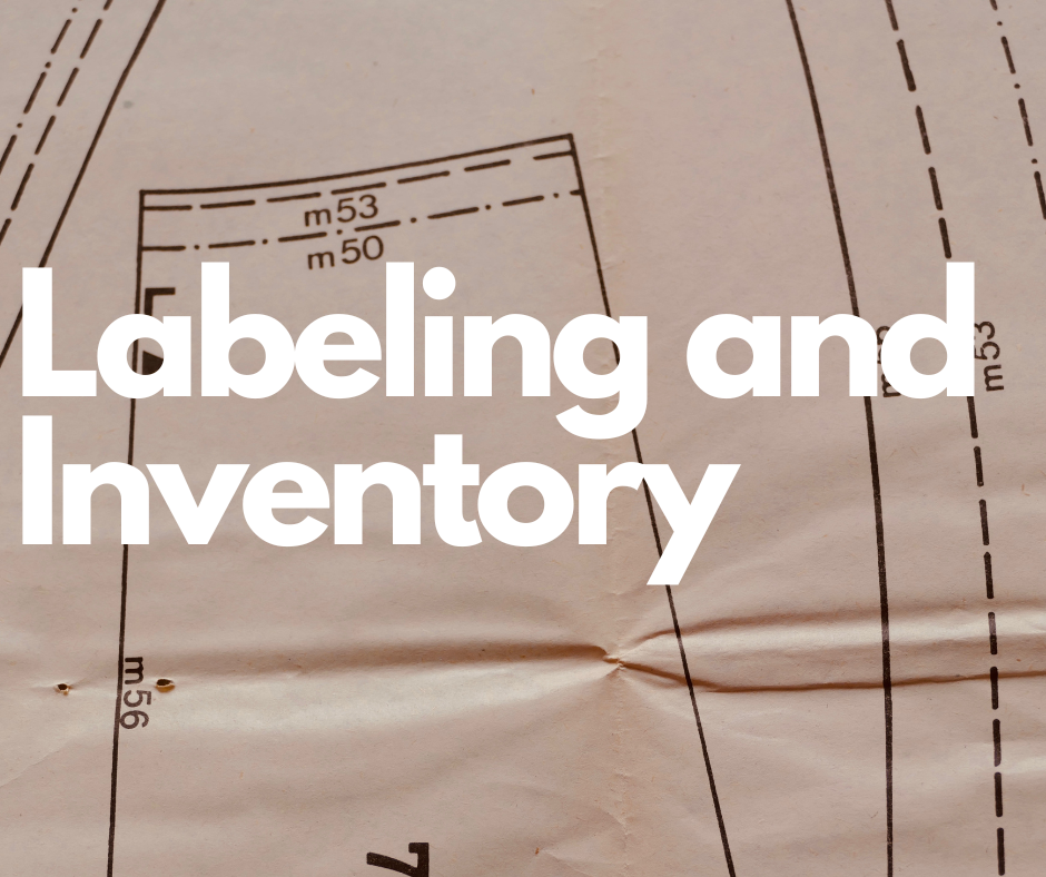 6 Labeling and Inventory - Fairfield World