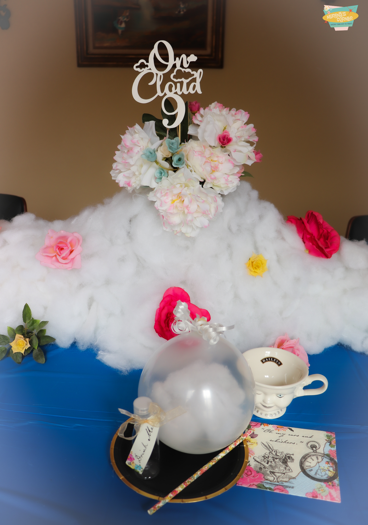 Dreamy Party Tablescape made with Poly-Fil - Fairfield World Blog