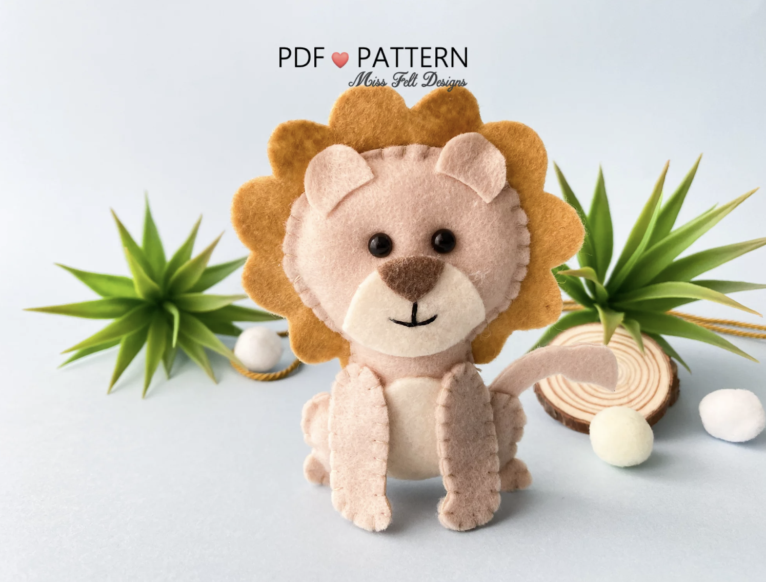 4 Lion stuffie - Fairfield World