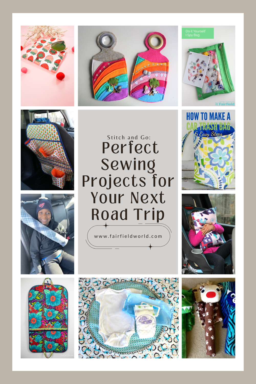Stitch and Go Road Trip Projects - Fairfield World