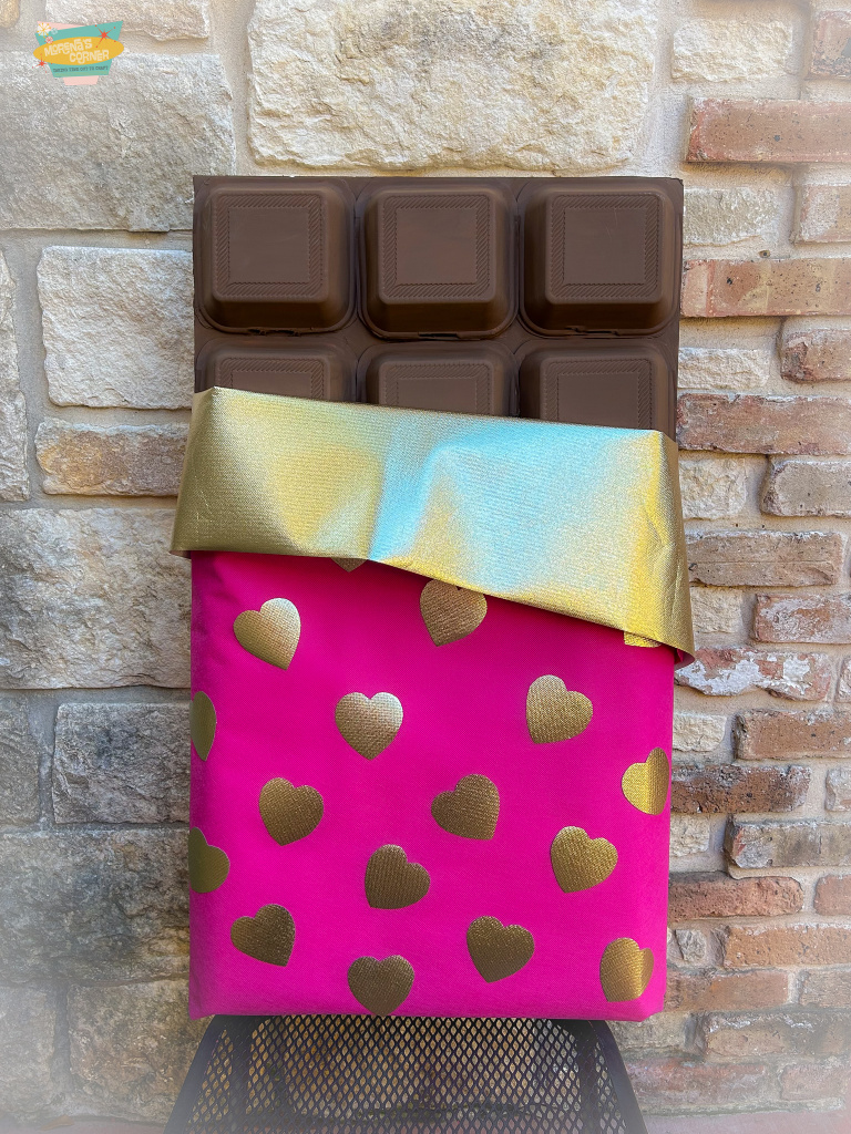 Giant Candy Bar DIY Valentine Decor - Fairfield World Blog