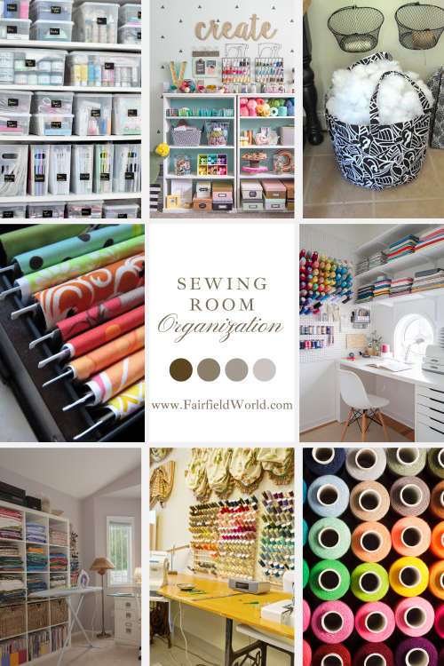 Creative Spaces: Sewing and Craft Room Organization - Fairfield World Blog