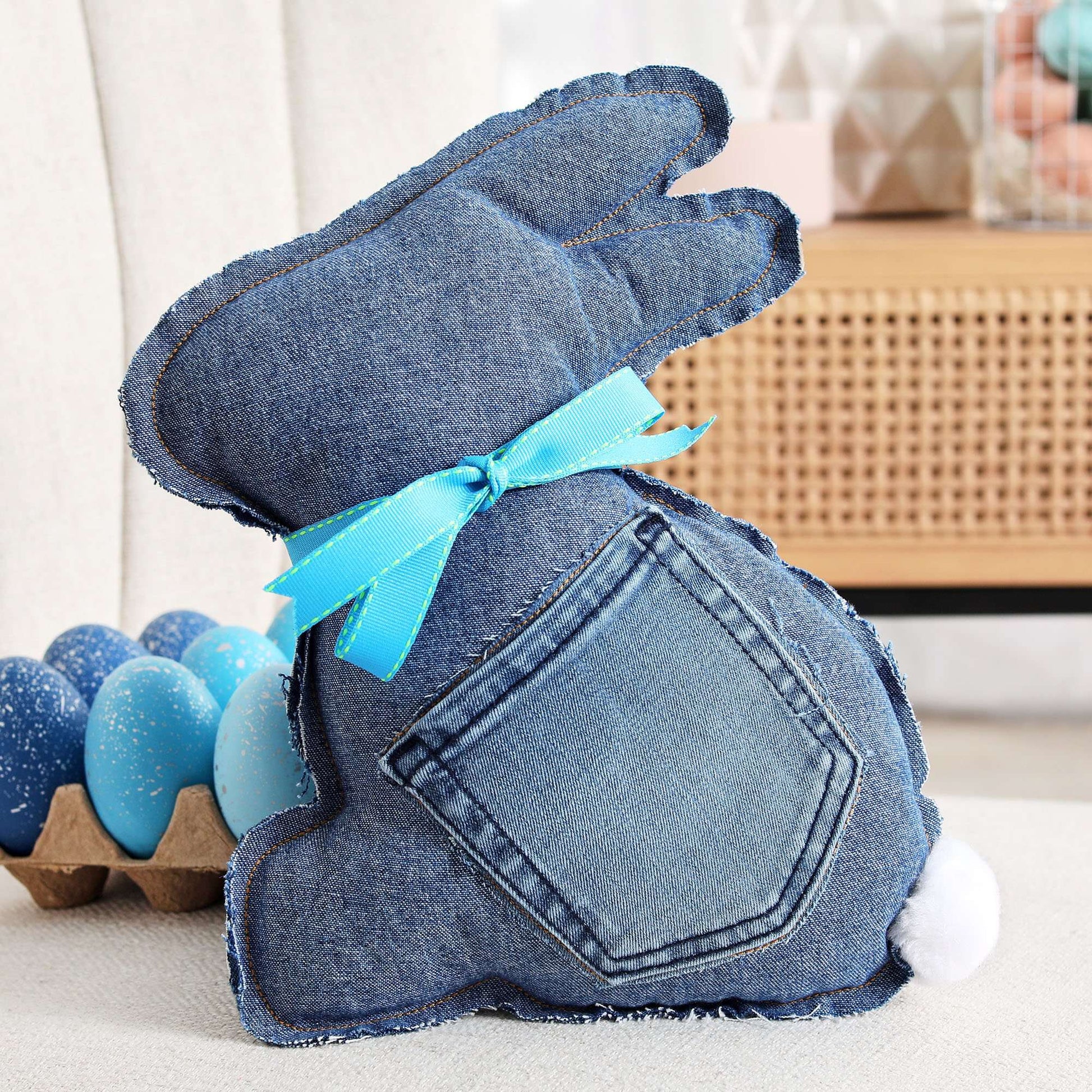 4 denim bunny - Fairfield World