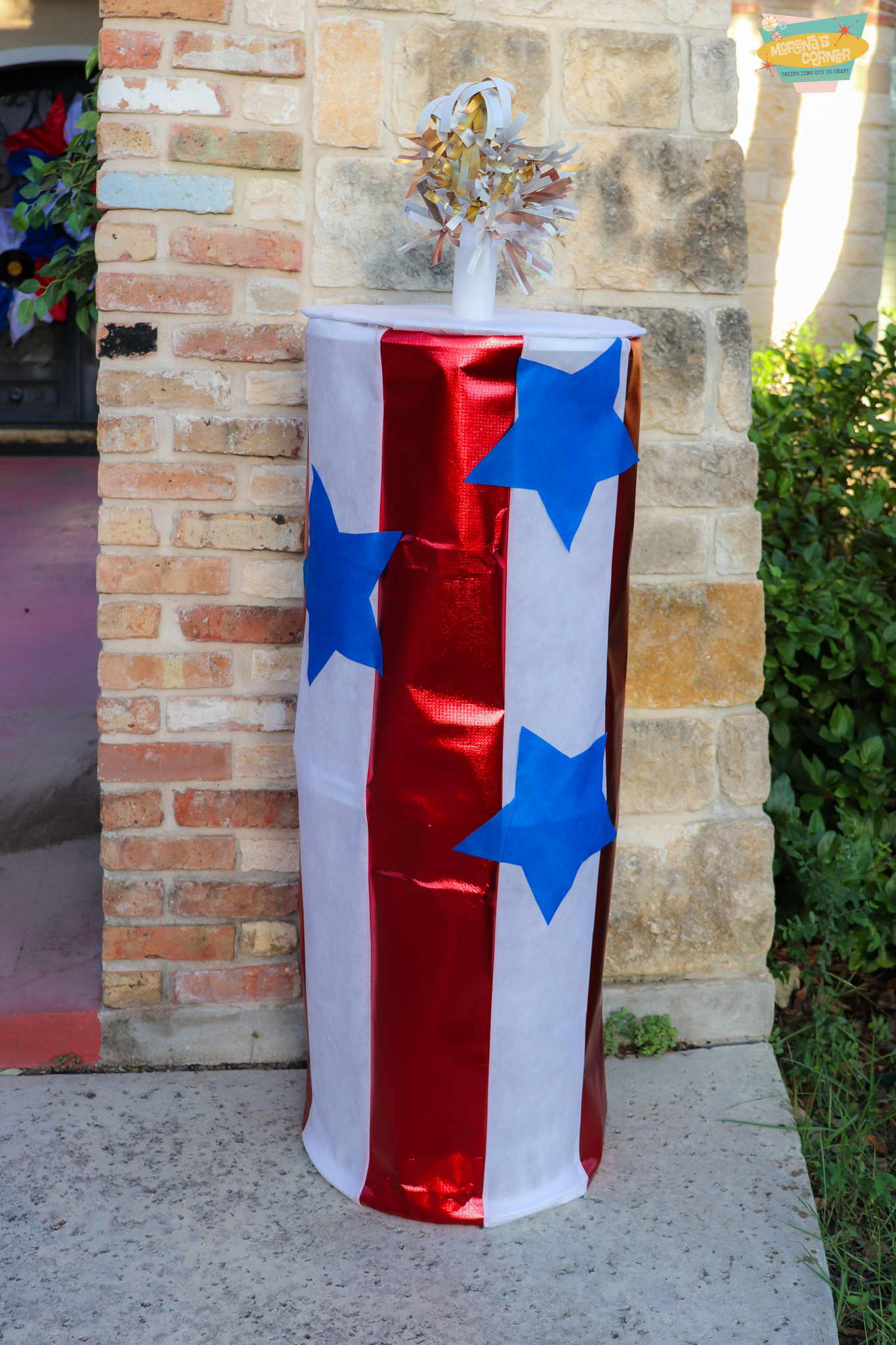 Boom! How to Make Giant Firecracker Decor with Oly-Fun® Fabric ...
